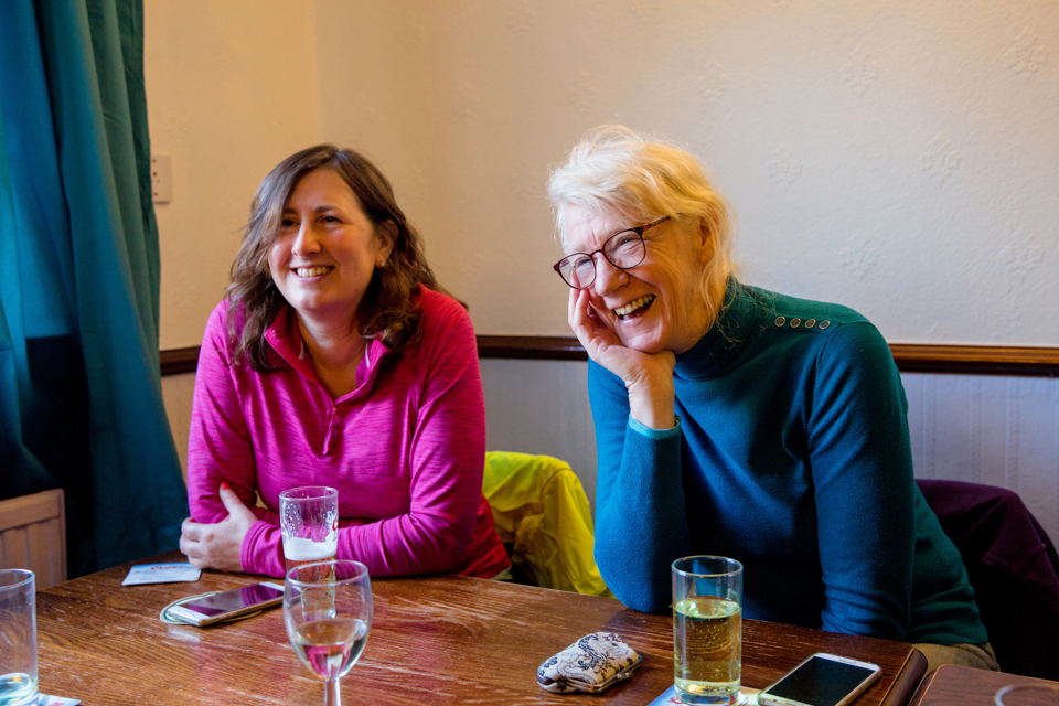 Alison leads the Walking Book Group – York Bike Belles