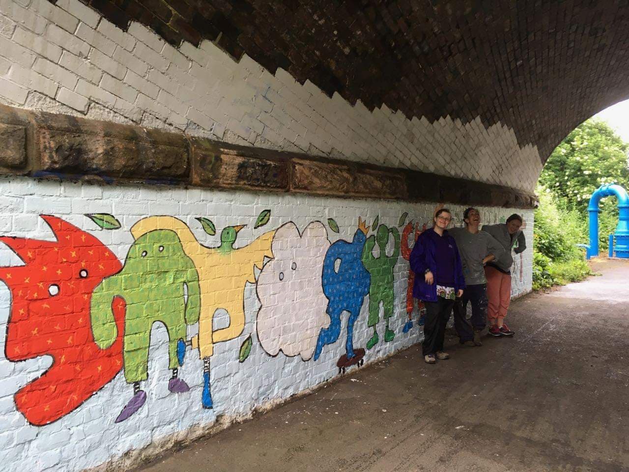 The Greenway Murals – York Bike Belles